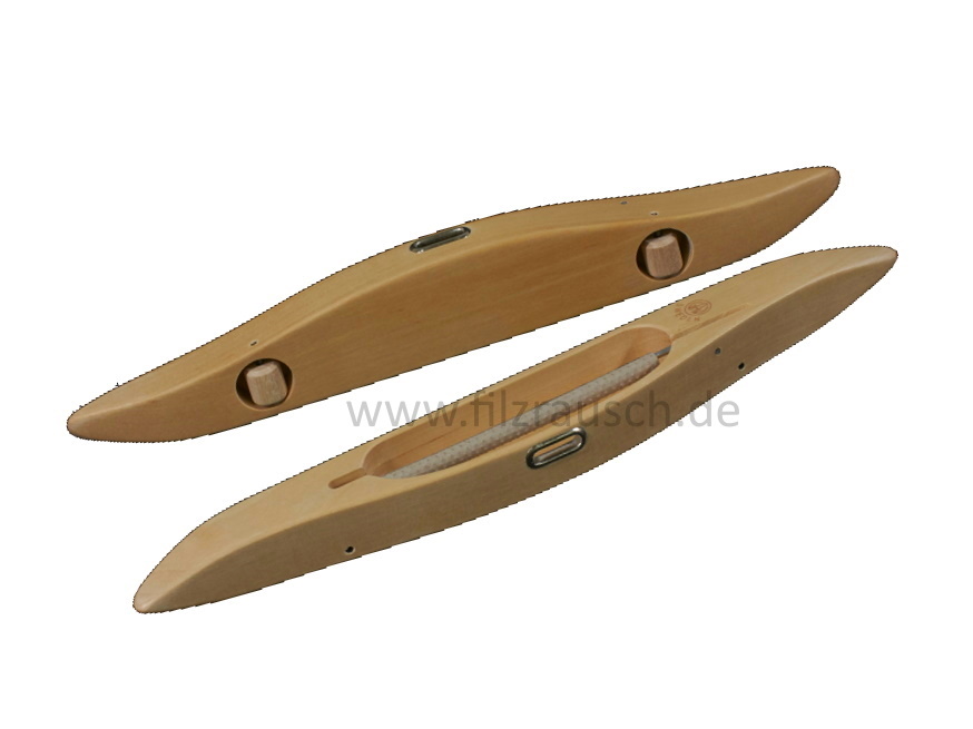 Glimakra Handschütze /Webschiffchen, flach mit Rollen und mit Boden 31cm 16F | sonstiges ...